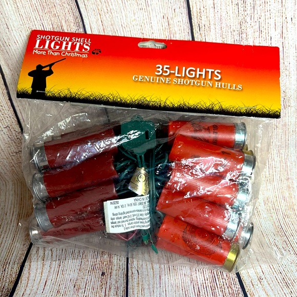 More than Christmas | Other | New Shotgun Shell String Of Lights 35 ...